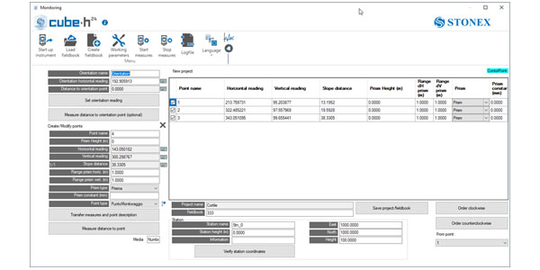 Software Cube-h24 TS (Stonex) | AGT Website